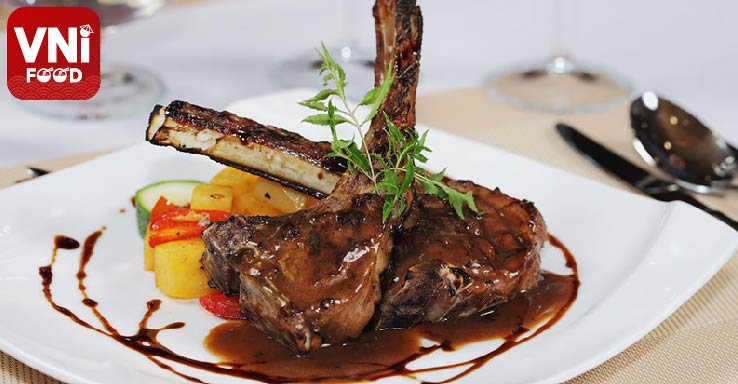 RIBS WITH BLACK PEPPER SAUCE - VniFood