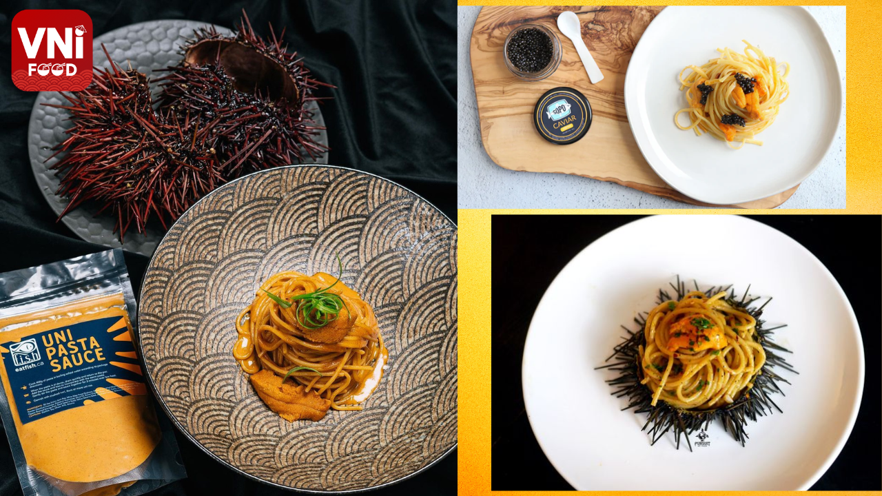 Uni Pasta (Creamy Sea Urchin Spaghetti) - VniFood