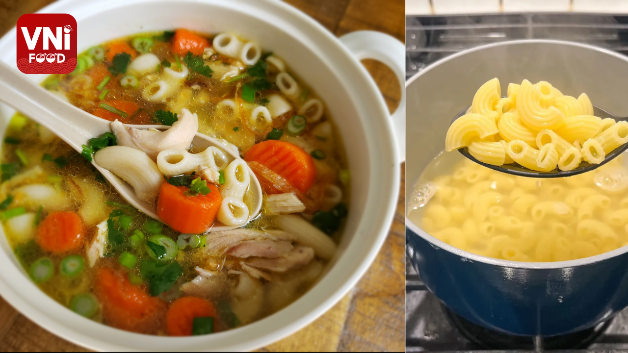 Recipe for Sup Nui (Vietnamese Macaroni Soup)