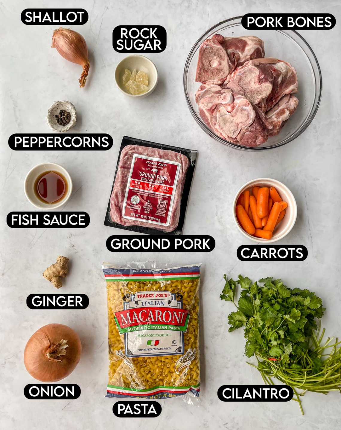 Recipe for Sup Nui (Vietnamese Macaroni Soup)